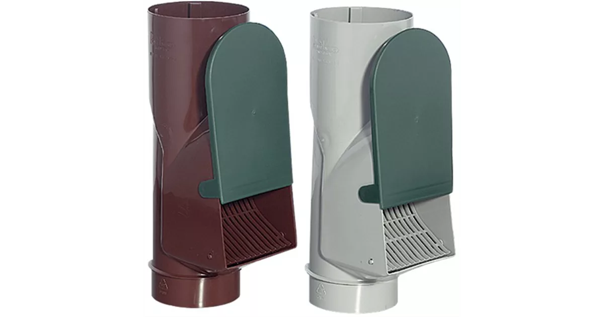 Fallrohr-Laubabscheider grau online kaufen bei Olerum